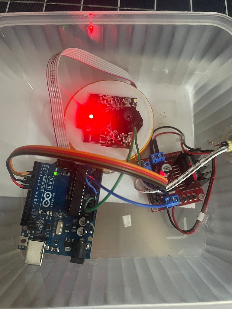 Pixy 2.1 LED stays on Red or Green when powered by L298N - Pixy ...