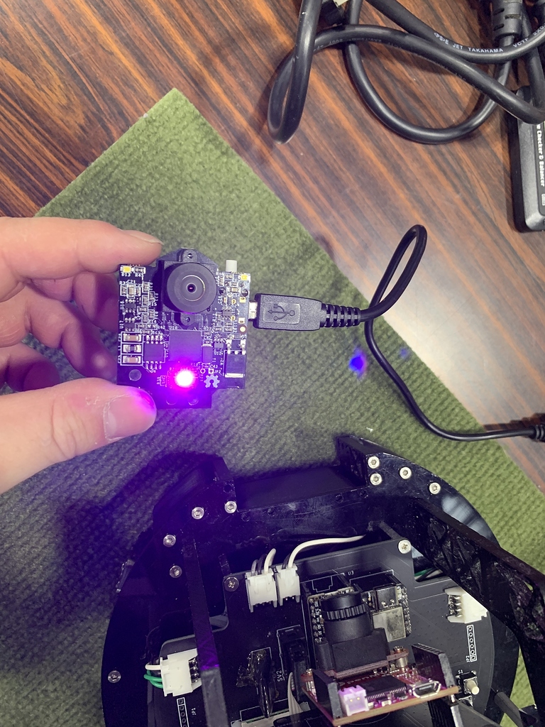 Pixy2.1 keeps glowing purple and can't connect - Pixy Hardware - Pixycam