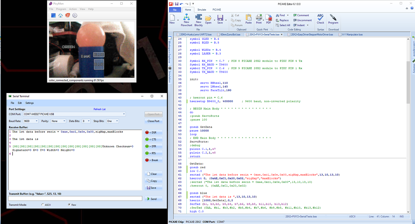 All Data from PIXY2 SPI? - Pixy Hardware - Pixycam