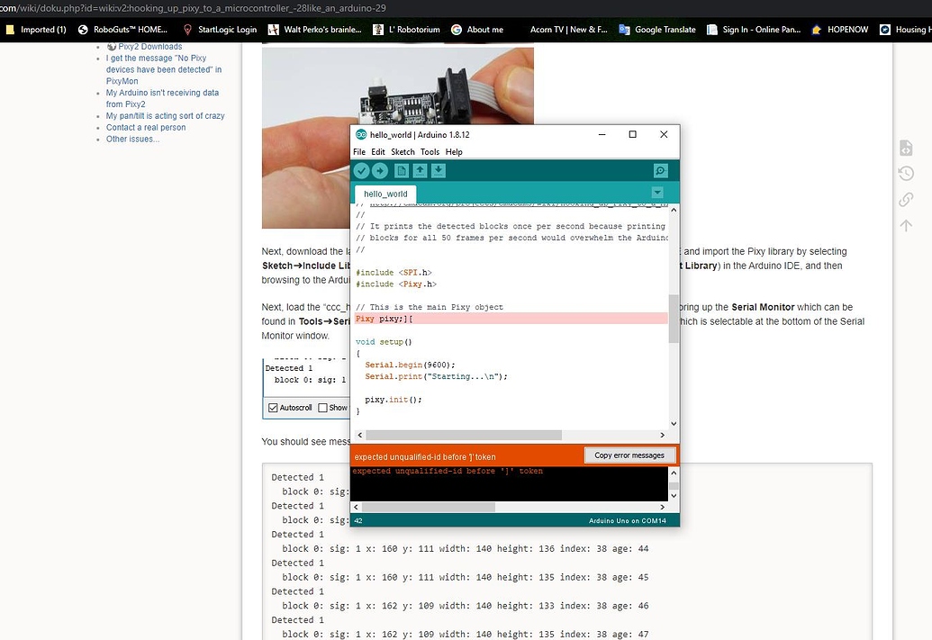 All Data from PIXY2 SPI? - Pixy Hardware - Pixycam